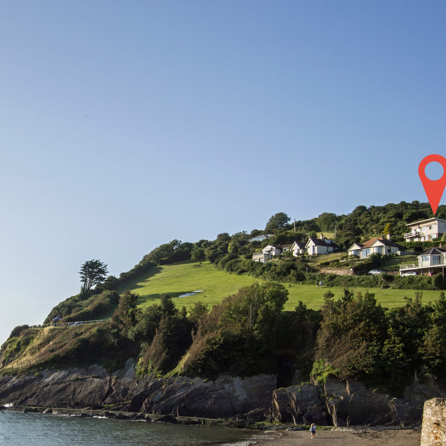 Combe Martin cottage, sea and beach views